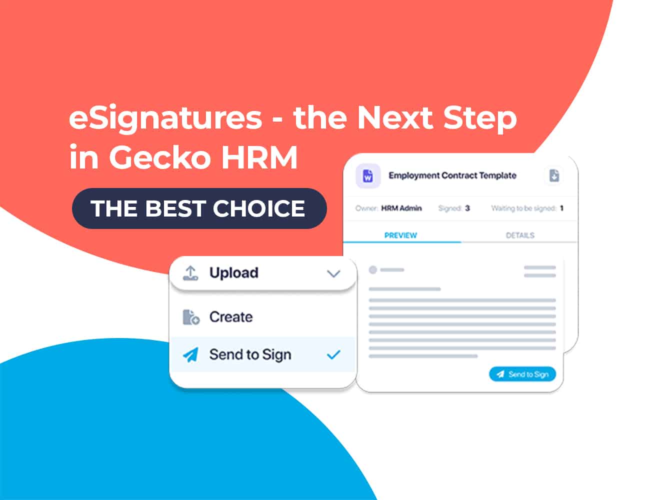eSignatures – the next step in Gecko HRM evolution - Gecko HRM