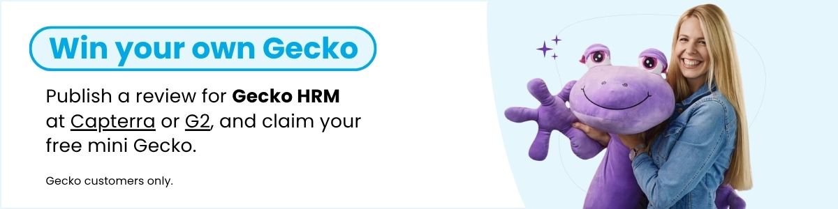 Win your own cuddly Gecko! - Gecko HRM