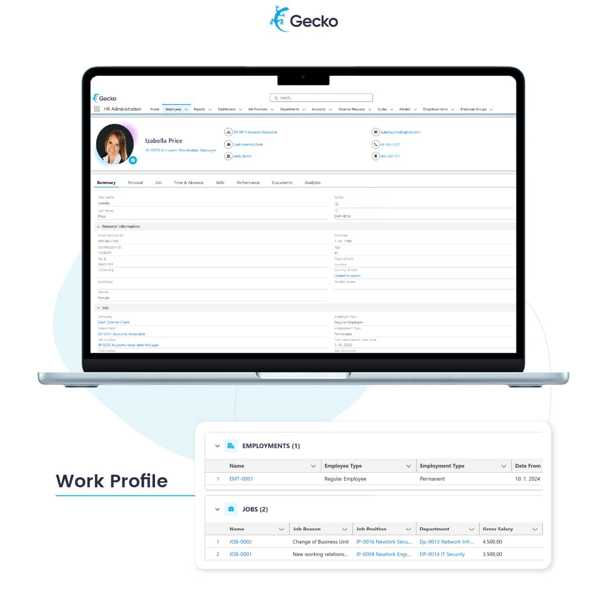 Gecko HRM | All-in-One HR solution with powerful analytics & AI