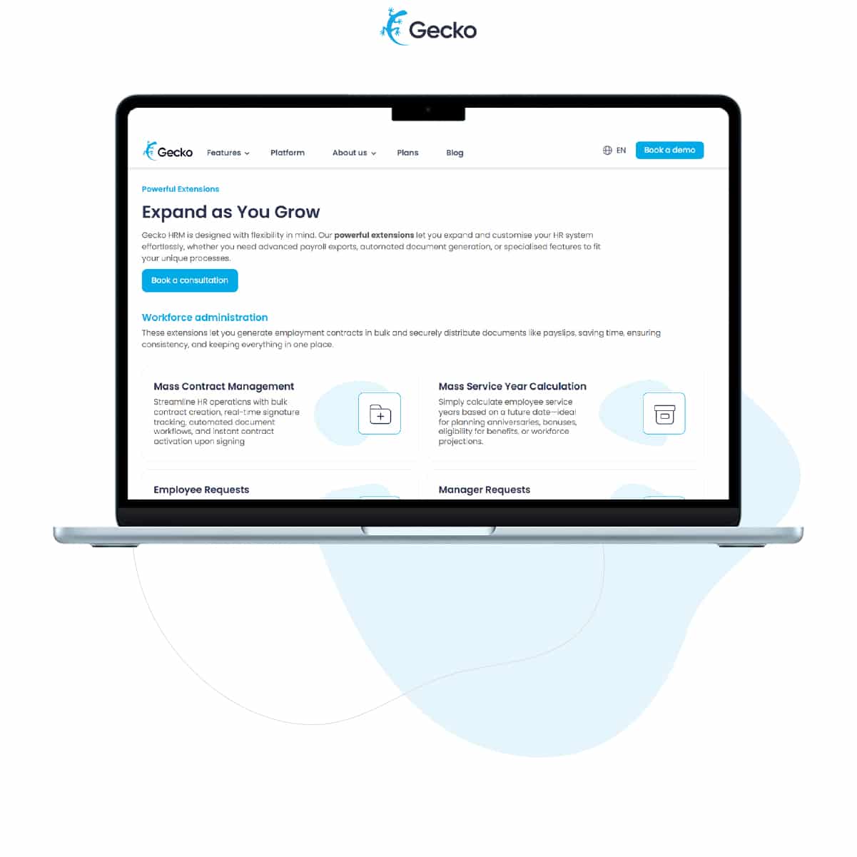 Gecko HRM | All-in-One HR solution with powerful analytics & AI
